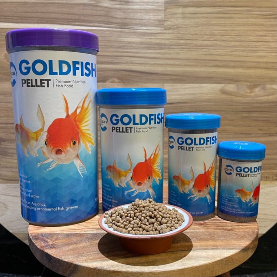 Pisces Goldfish Pellets Fish Food - The Fish Farm Australia